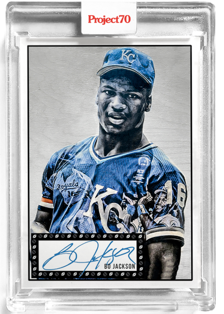 Bo Jackson - Topps Artist Autographed Cards