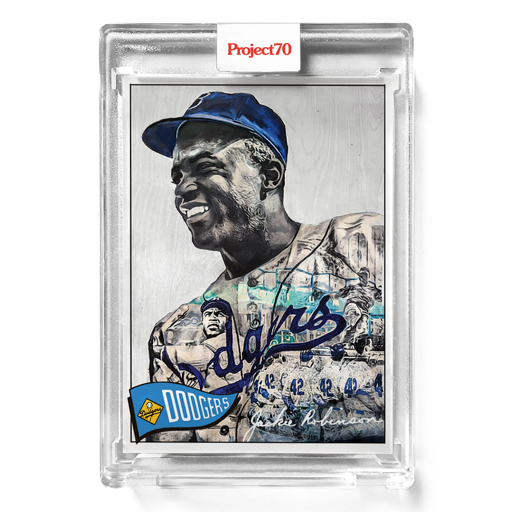 Jackie Robinson - Topps Artist Autographed Cards