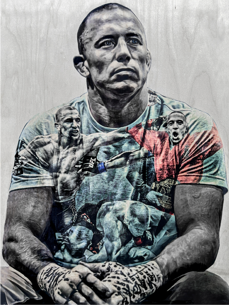 "GSP" Fighter - Print