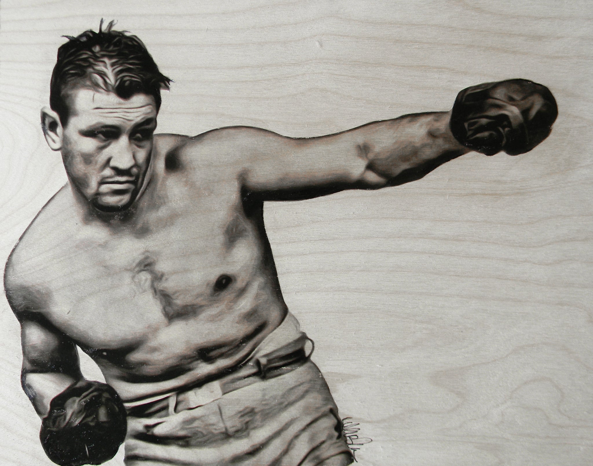 "Vintage Boxer" Print