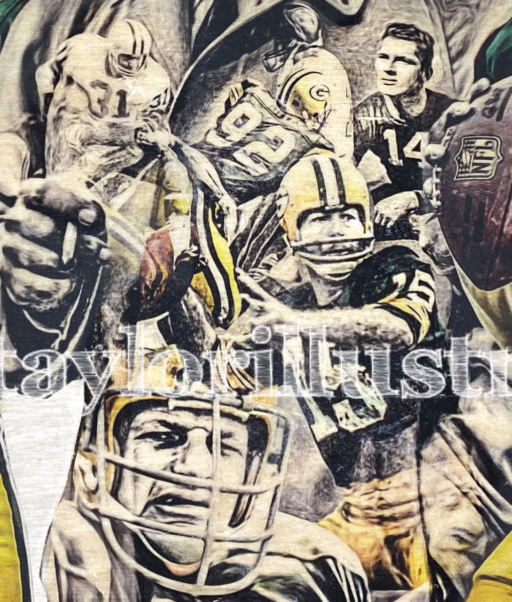 “Green Bay Legends" (Favre, Lombardi, Rogers..) Green Bay - Football P