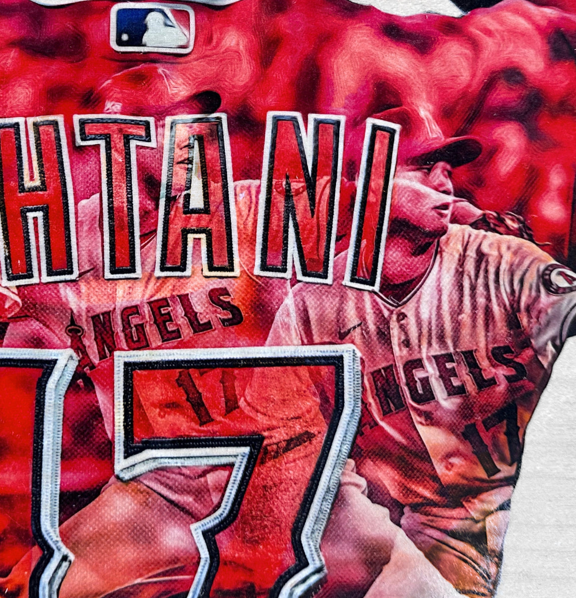 “Sho Time" (Shohei Ohtani) Anaheim Angels - 1/1 Original on Wood